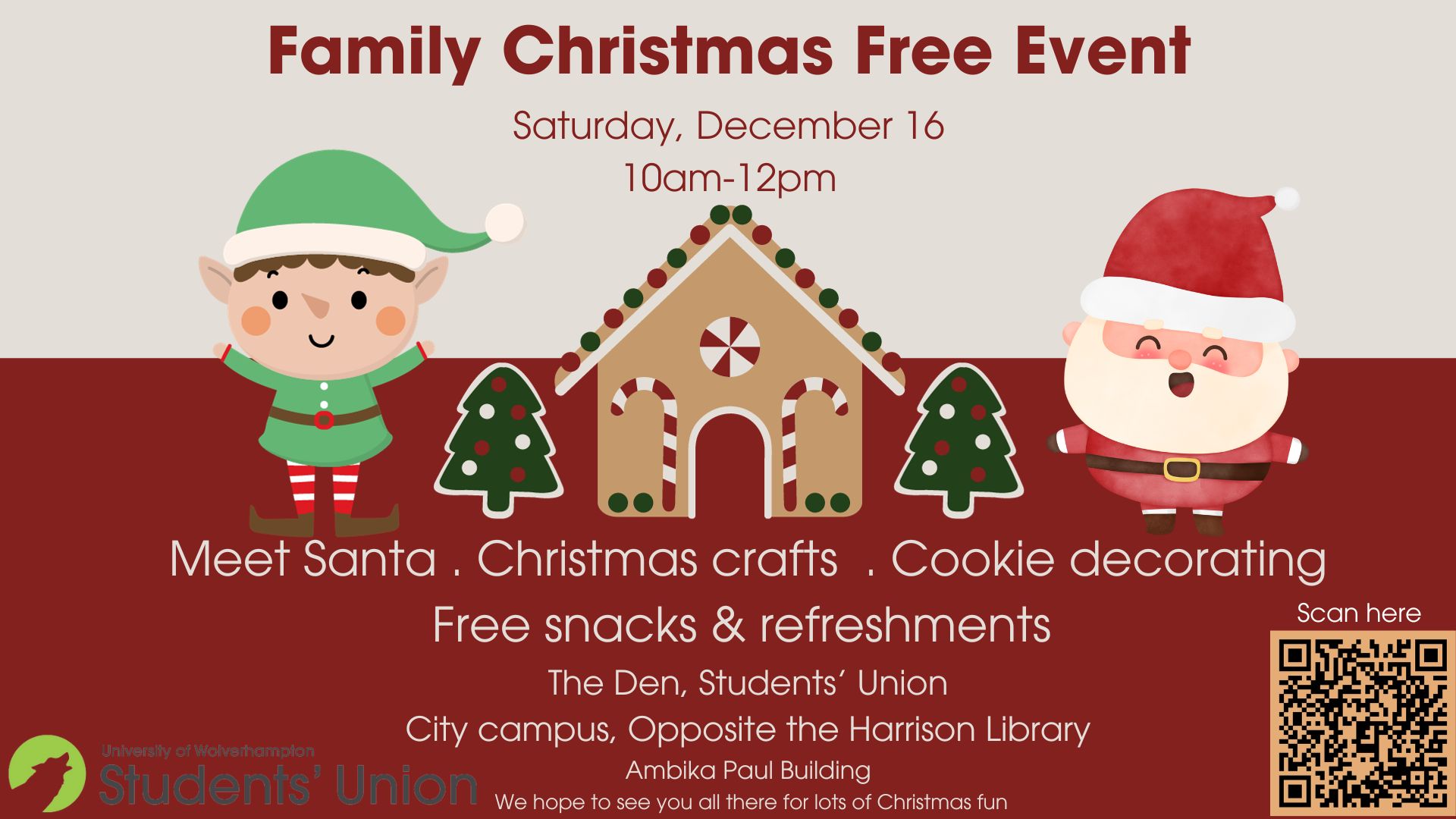 December 2023 | Students Union Family Christmas event - University of ...