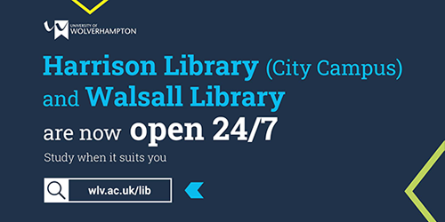 November 2022 | City and Walsall Campus libraries move to 24/7 opening ...