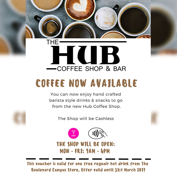 March 2019 | New Hub Coffee Shop at Walsall Campus - University of ...