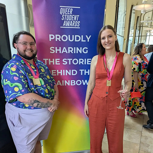 July 2024 | University of Wolverhampton proudly represented at the Queer Student Awards ...